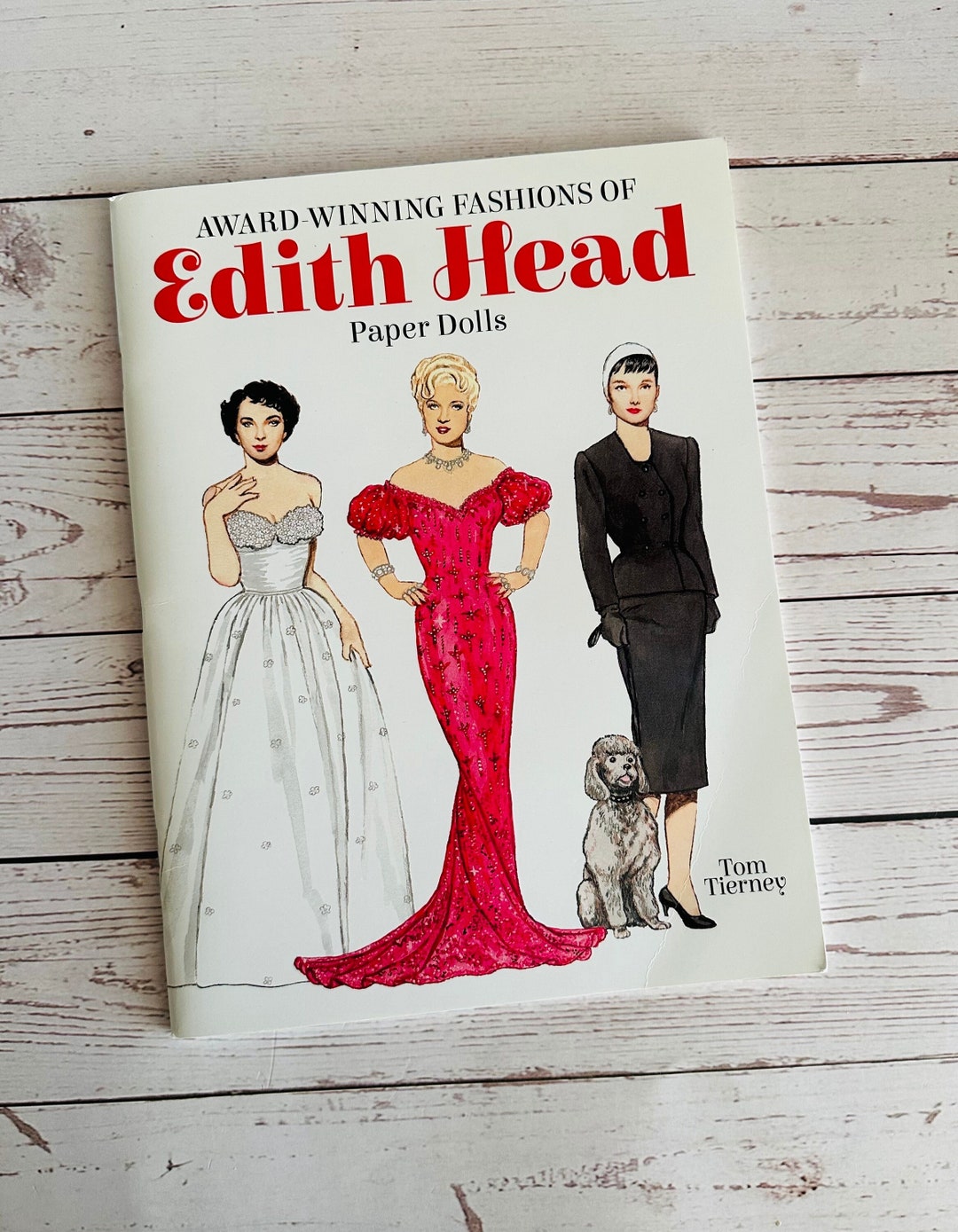 Edith Head Paper Dolls Tom Tierney Hollywood Glamour Bow Swanson ...