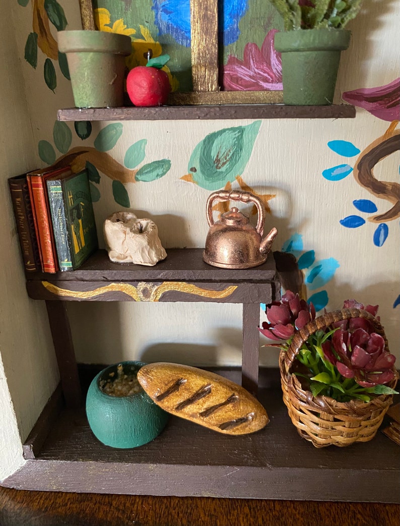 Handmade Miniature Scene - Diorama - 3D Art - Original - Cottage ...