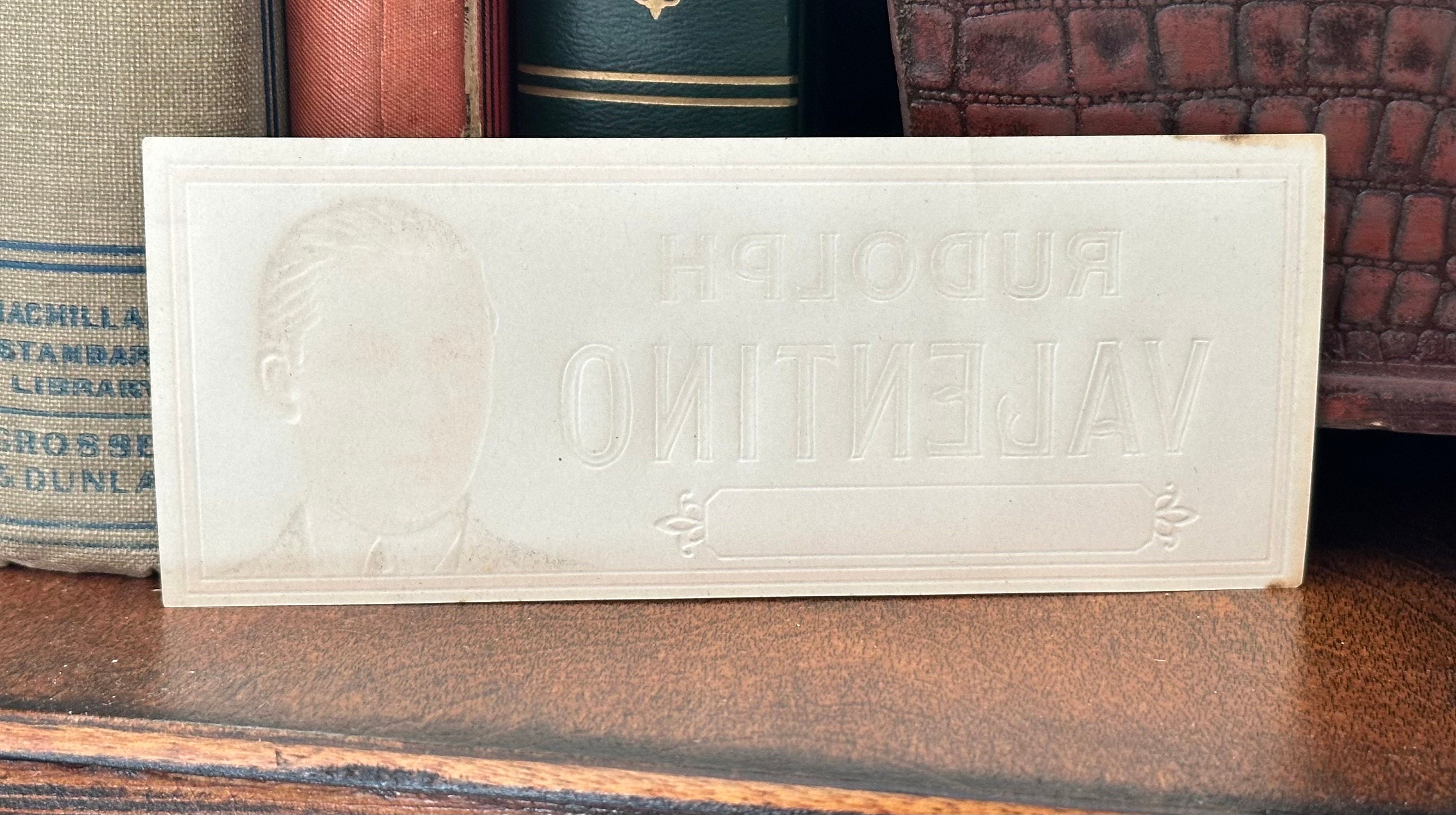 1920s Rudolph Valentino - Cigar Box Label - Unused - Ephemera ...