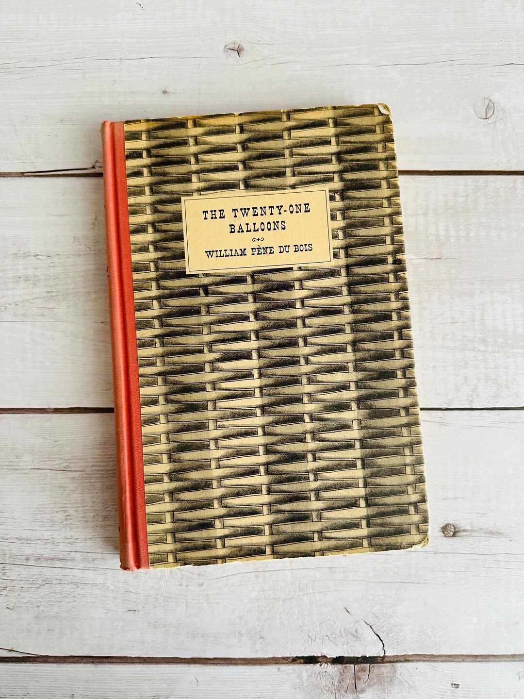 1947 - the Twenty-one Balloons by William Pène Du Bois - Vintage Book ...