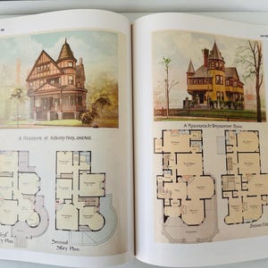 Victorian House Designs in Authentic Full Color - Softcover Vintage ...