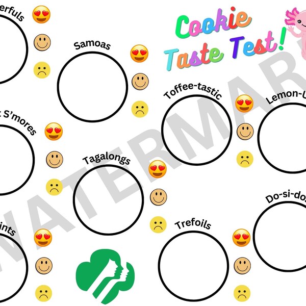 Girl Scout Cookies - Etsy