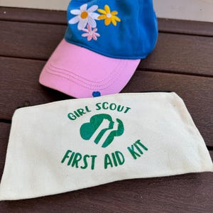 Girl Scout First Aid Bag L Girl Scouts L First Aid L Girl Scout Safety ...