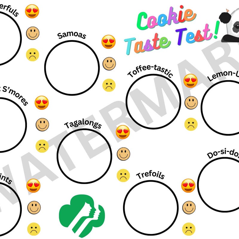 Girl Scout Cookies - Etsy