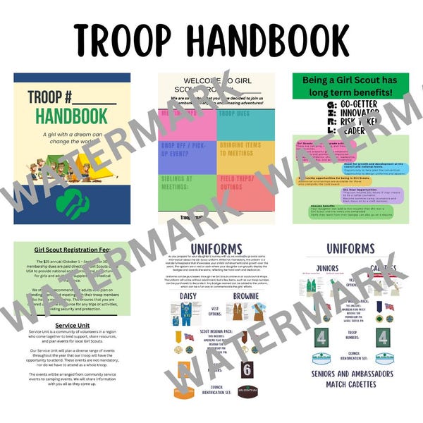 Girl Scout Handbook - Etsy