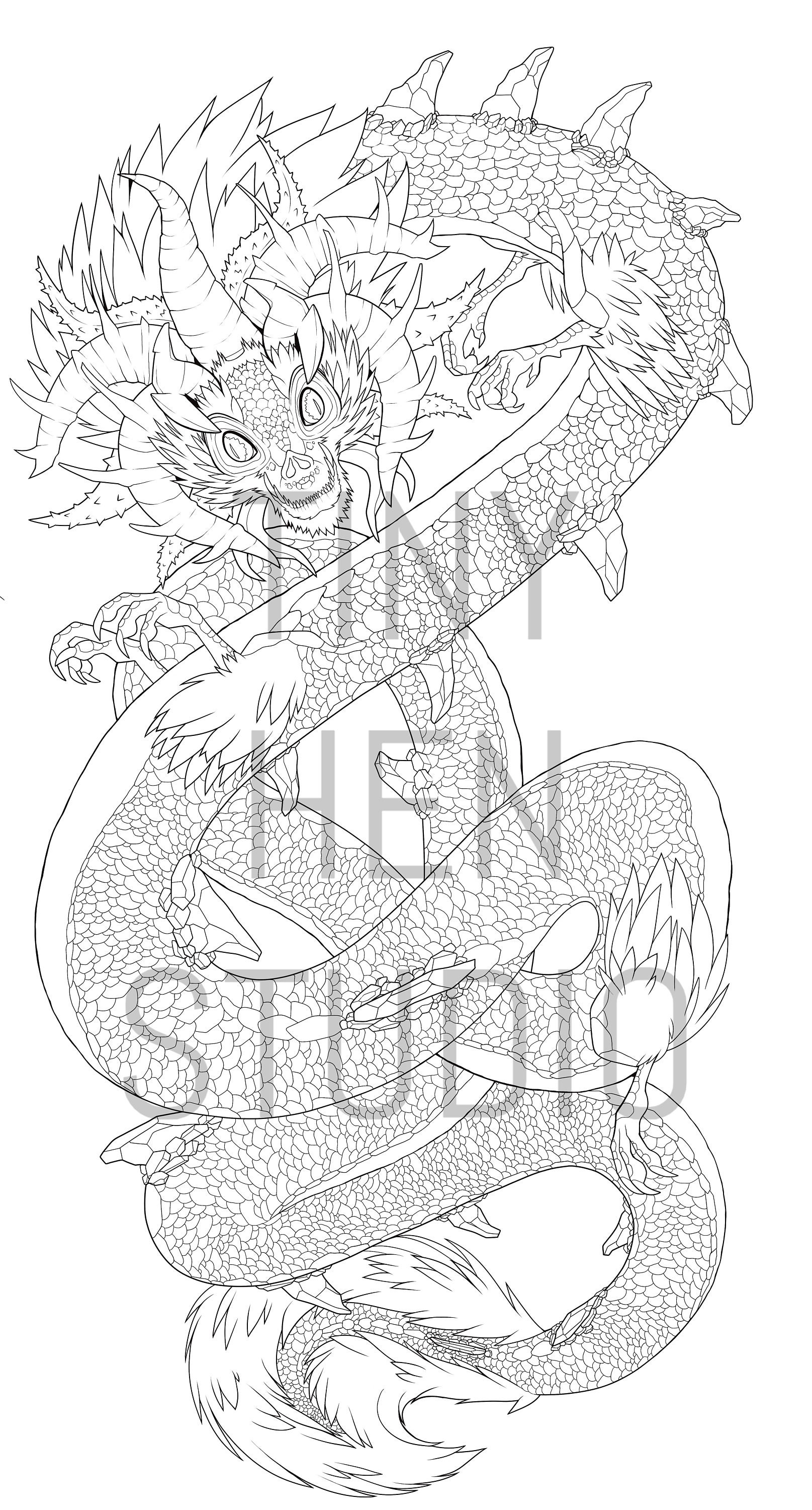 Zelda Dragons Tattoo Design / TOTK / Link / Light Dragon / Printable ...