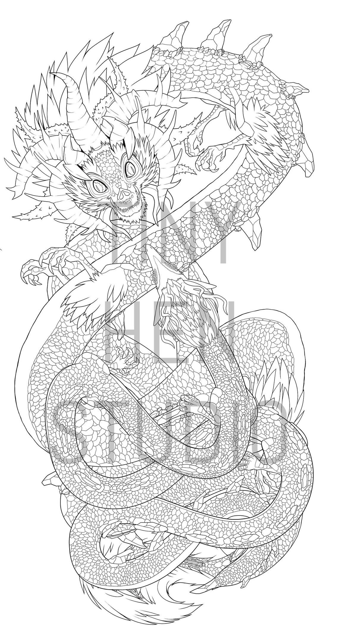 Zelda Dragons Tattoo Design / TOTK / Link / Light Dragon / Printable ...