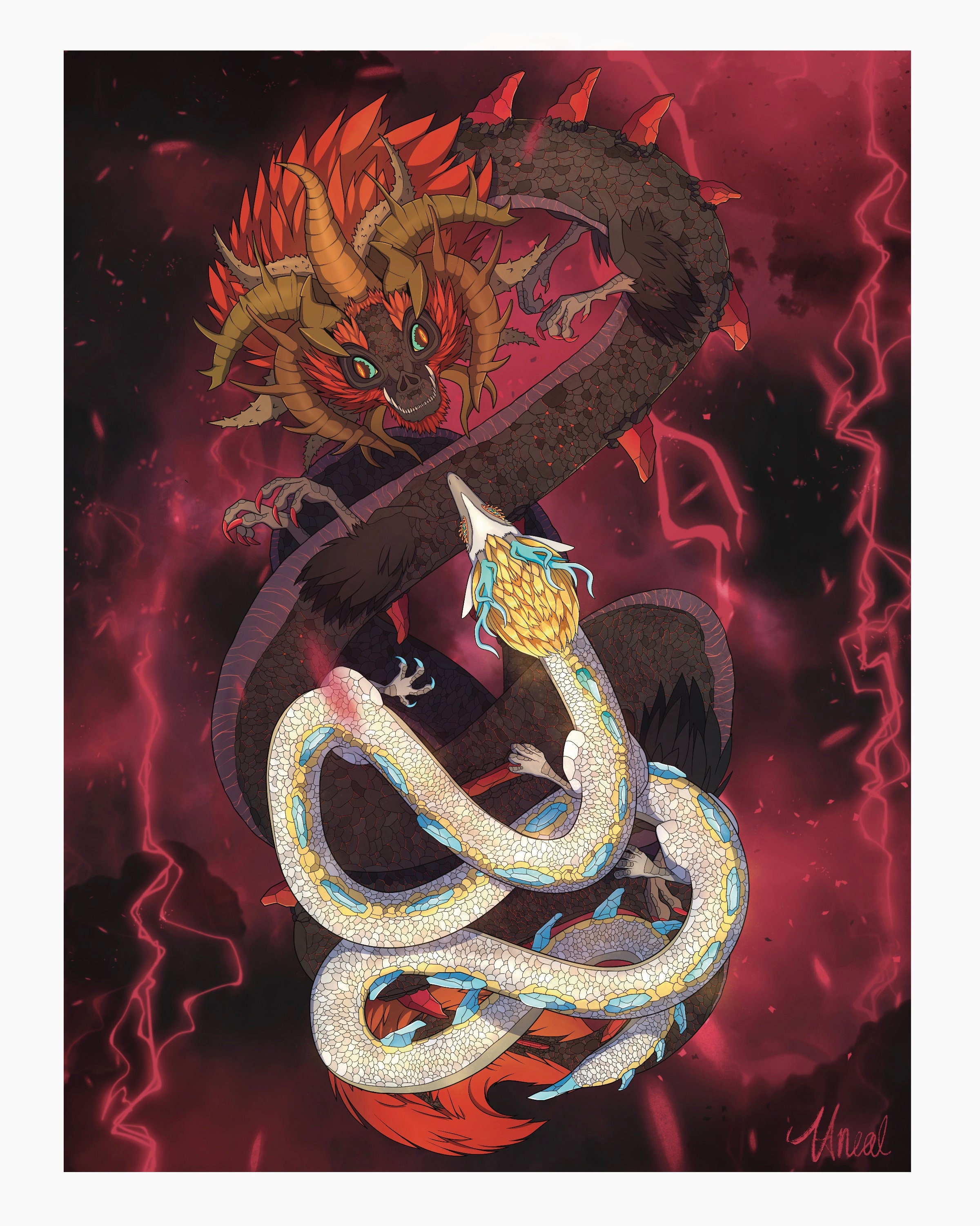 Demon Vs Dragon