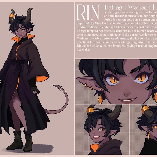 Dnd Detailed Character Sheet - Etsy