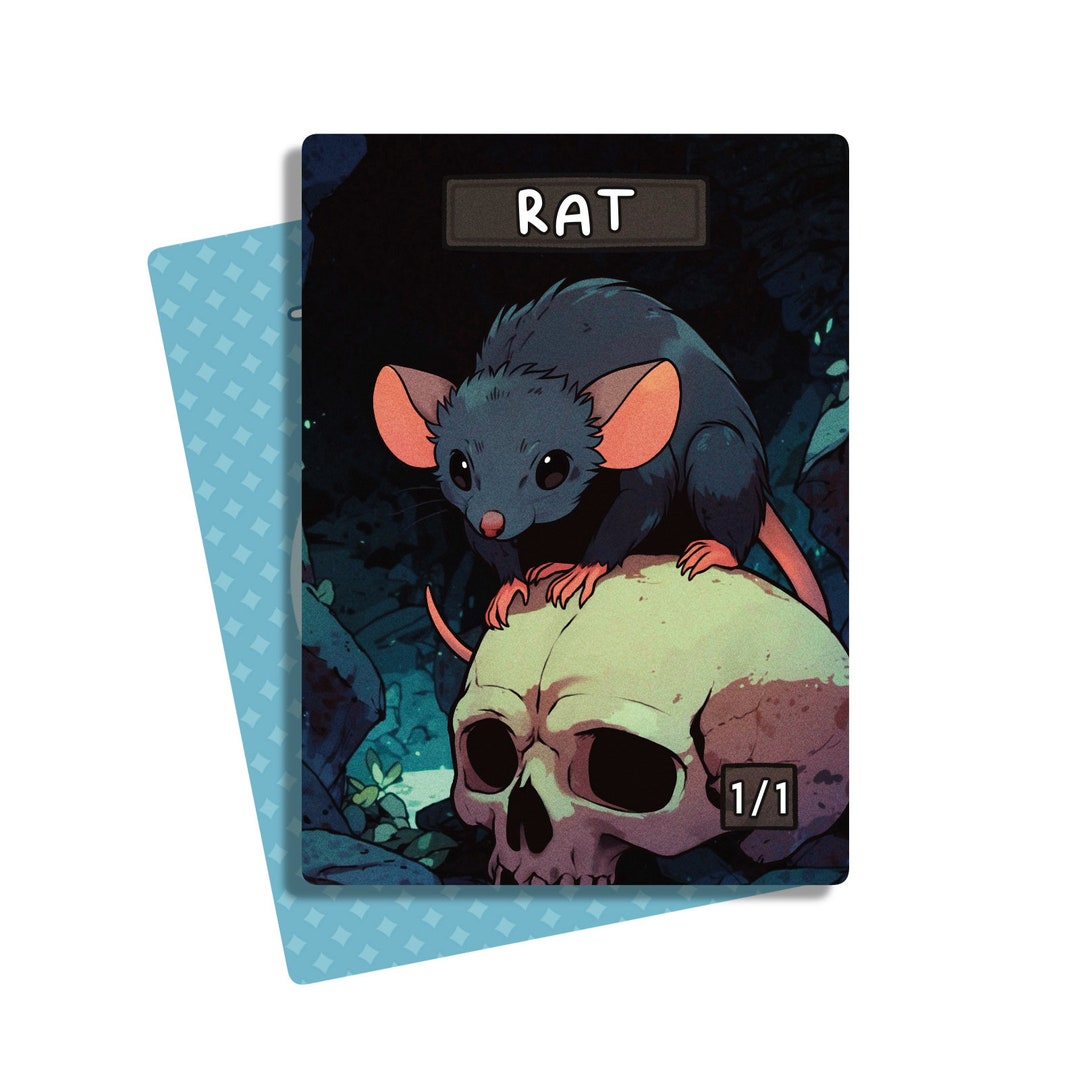 Rat Tokens for Magic the Gathering / MTG Tokens / Custom Tokens - Etsy