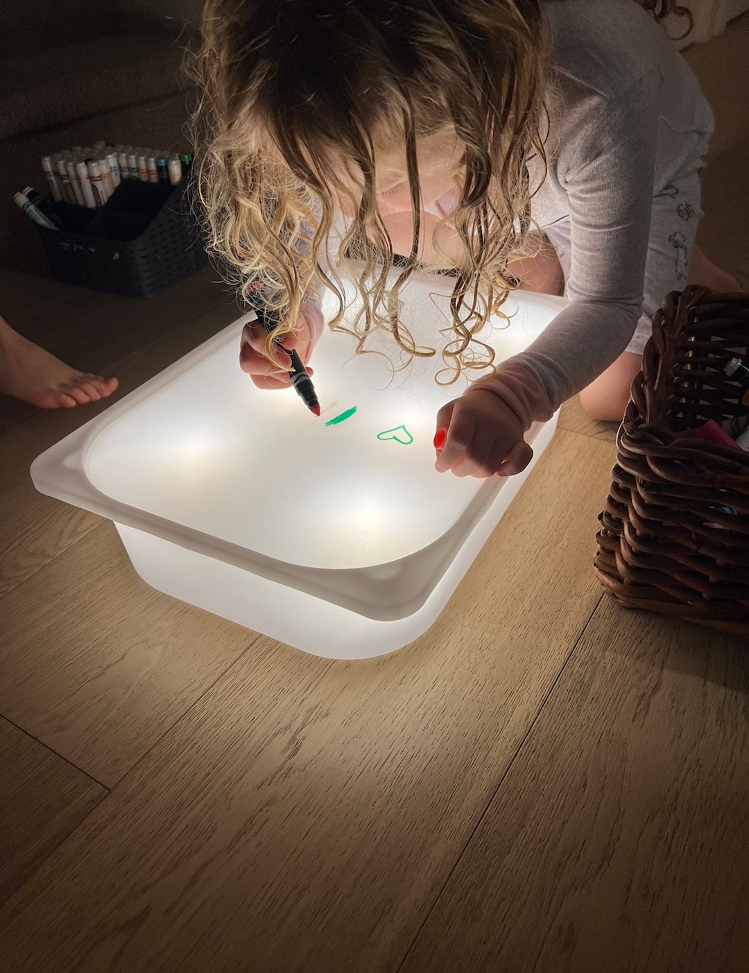 X-ray Acrylic Trofast Bin Insert for Light Table or Light Box - Etsy