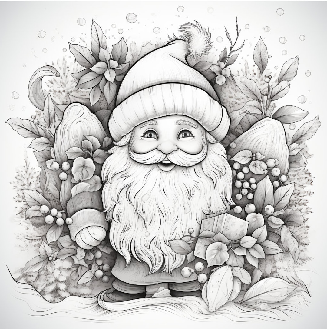 Cute Christmas Coloring Bundle 150 Pages Digital Printable Classroom ...