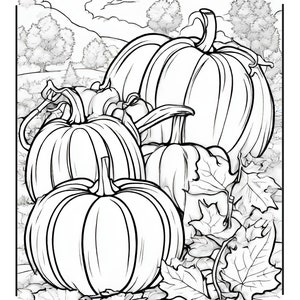 150 Pages Fall Season Thanks Giving Autumn Coloring Pages Holiday ...