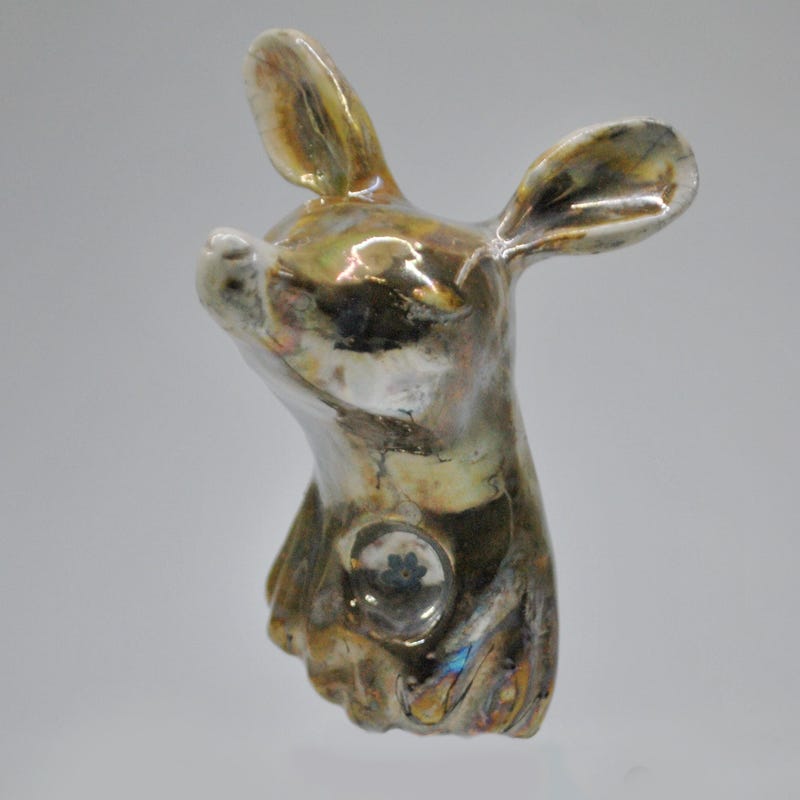Ceramic Deer Head - Etsy