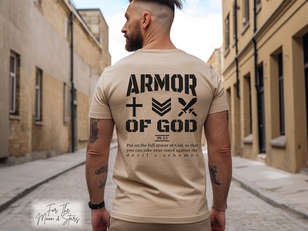 Army of God Mens Christian Shirt Prayer Shirt Male Christian Shirt ...