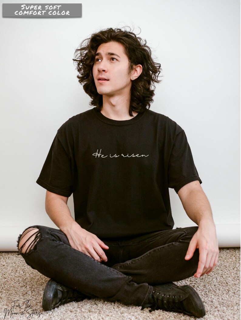 He is Risen Shirt Christian Apparel Christian Trendy Merch Jesus ...