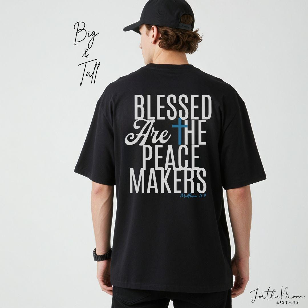 Christian Tall Shirt Faith Can Christian Big and Tall Men Shirt Jesus ...
