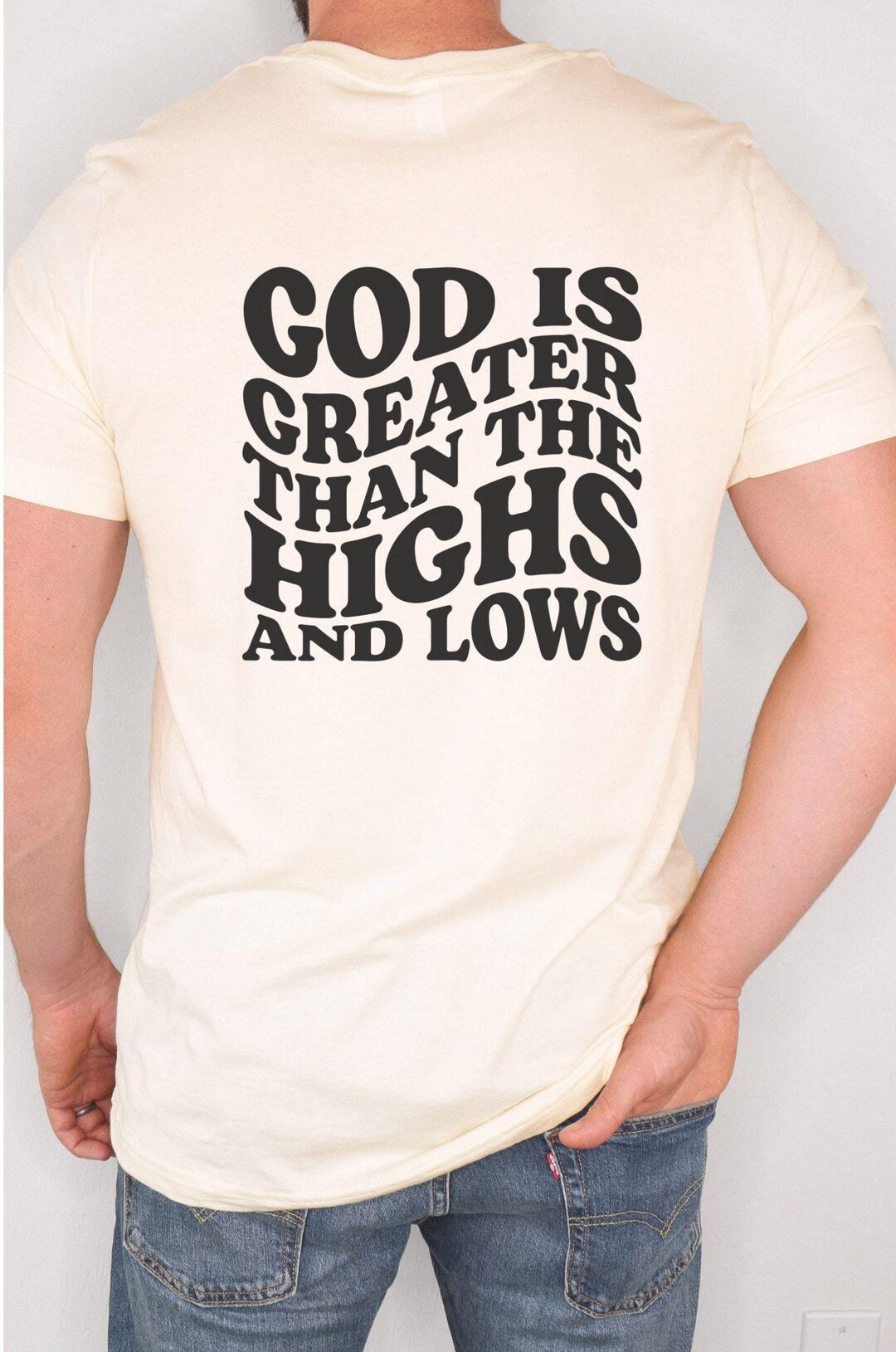 Mens Christian Shirt Jesus Christian Gifts Male Christian Shirt Faith ...