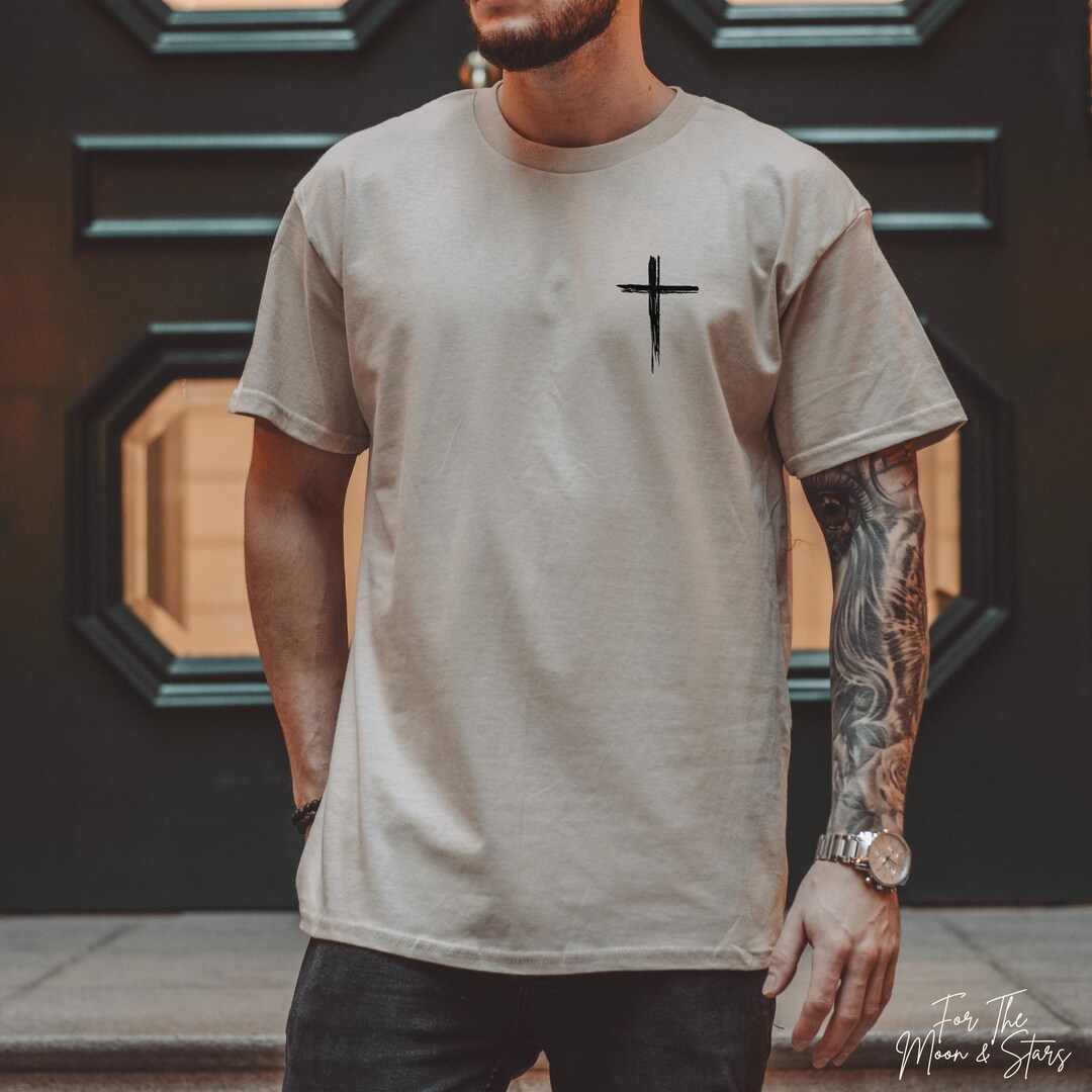 Cross Shirt Christian Gifts for Men Jesus Cross Shirt Christian Shirt ...