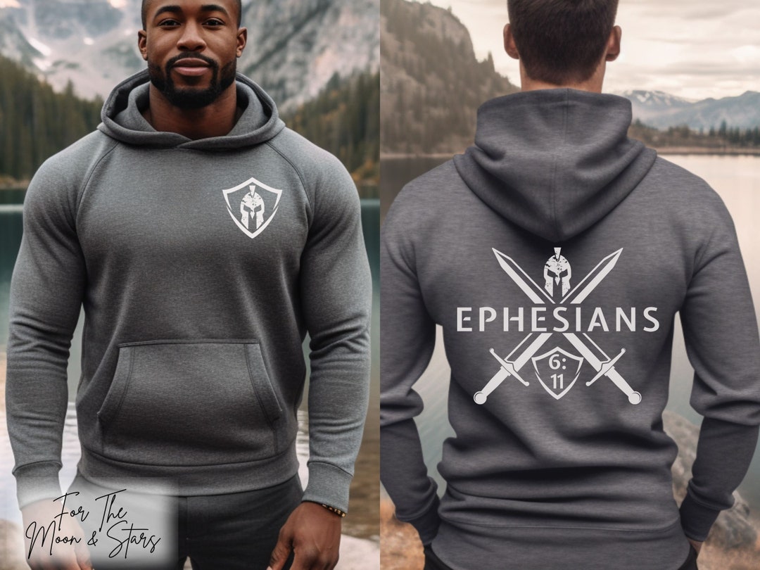 Armour of God Mens Christian Hoodie Mens Christian Sweater Mens Shirt ...