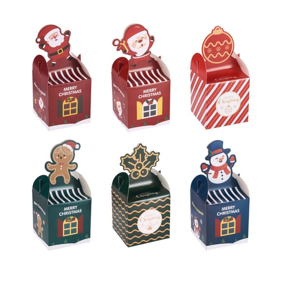 Christmas Treat Boxes - Etsy