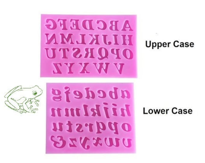 Alphabet Mold, 1 Cm Letter, Letter Mold, Word Mold, DIY Word, Candy ...
