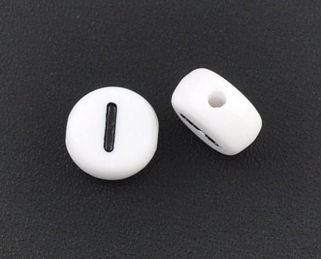 Letter Bead: I Beads Set of 25 7mm Alphabet Beads ABC - Etsy