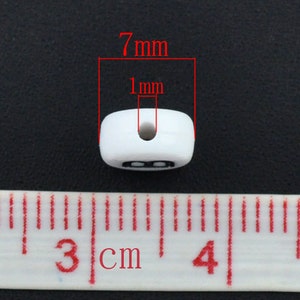 Letter Bead: B Beads, Set of 25, 7mm, Alphabet Bead, Letter B, ABC Bead ...