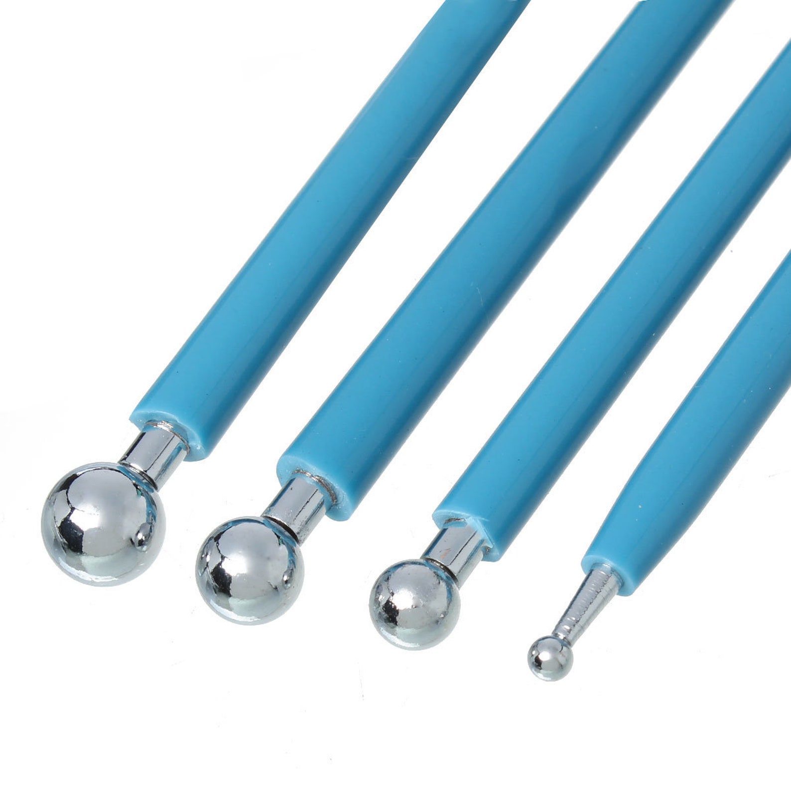 Metal Ball Sculpting Tools Set of 4 8 tips Stainless Steel | Etsy