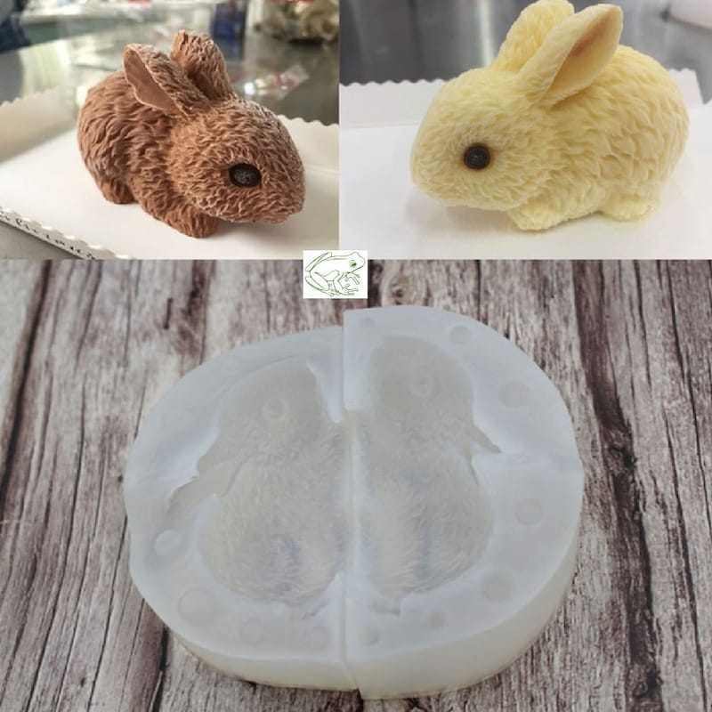 3d Silicone Rabbit Mold - Etsy