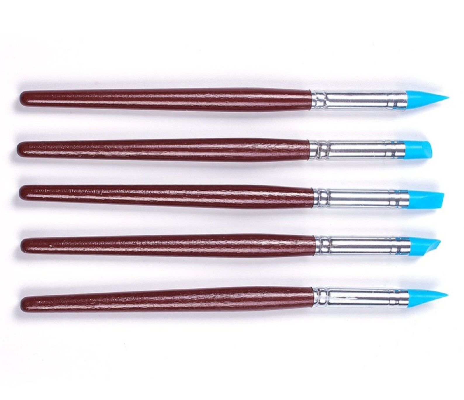 Silicone Shaping and Sculpture Brush Tools Set of 5 Brushes - Etsy