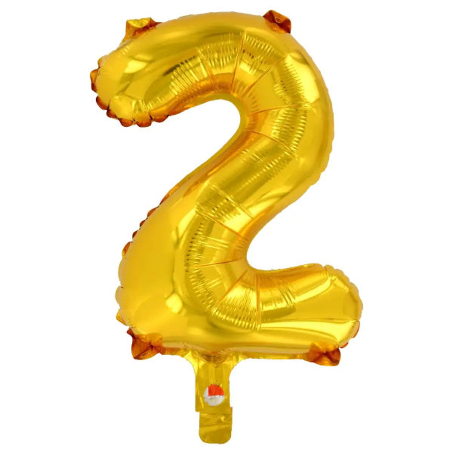 Gold Air Filled 14 Foil Number Balloon Sold in - Etsy