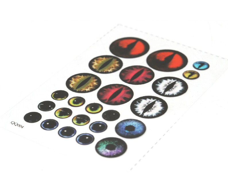 Eyeball PVC Decorative Decal Sticker for Resin Not Self - Etsy