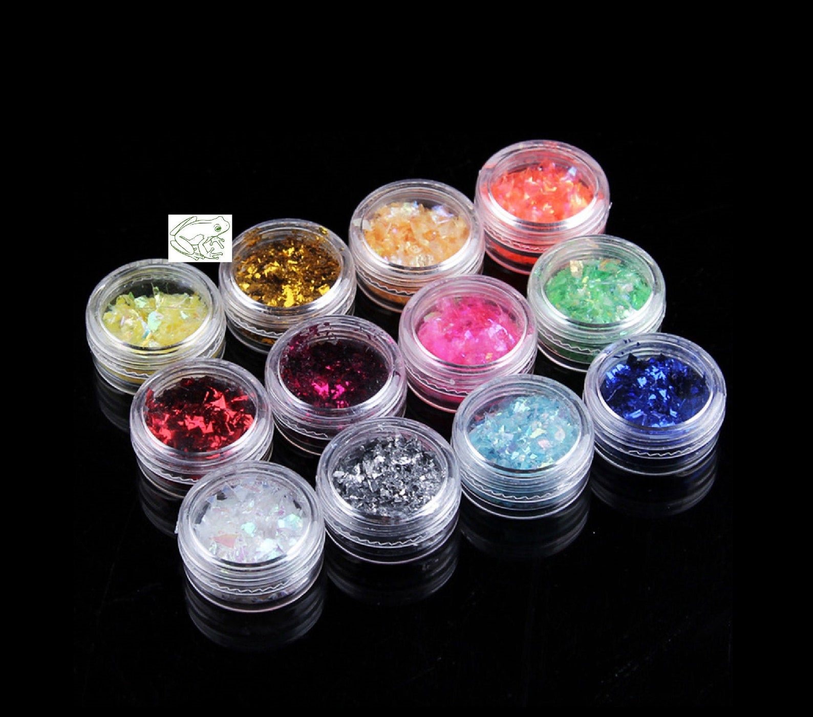 Glitter Flake Fragment Set for Resin With 12 Different Colors | Etsy