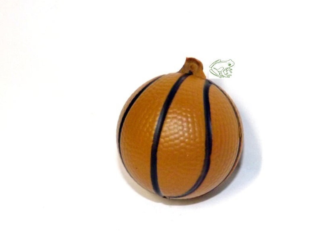 Squishy Basketball Pendant, Set of 2, 4.3 Cm, 3D Pendant, Hoops Charm ...