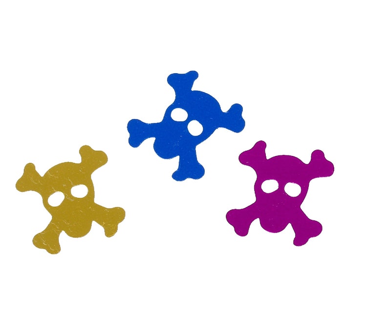 Skull and Crossbones Confetti 50 Gm Add to Tables Resin | Etsy