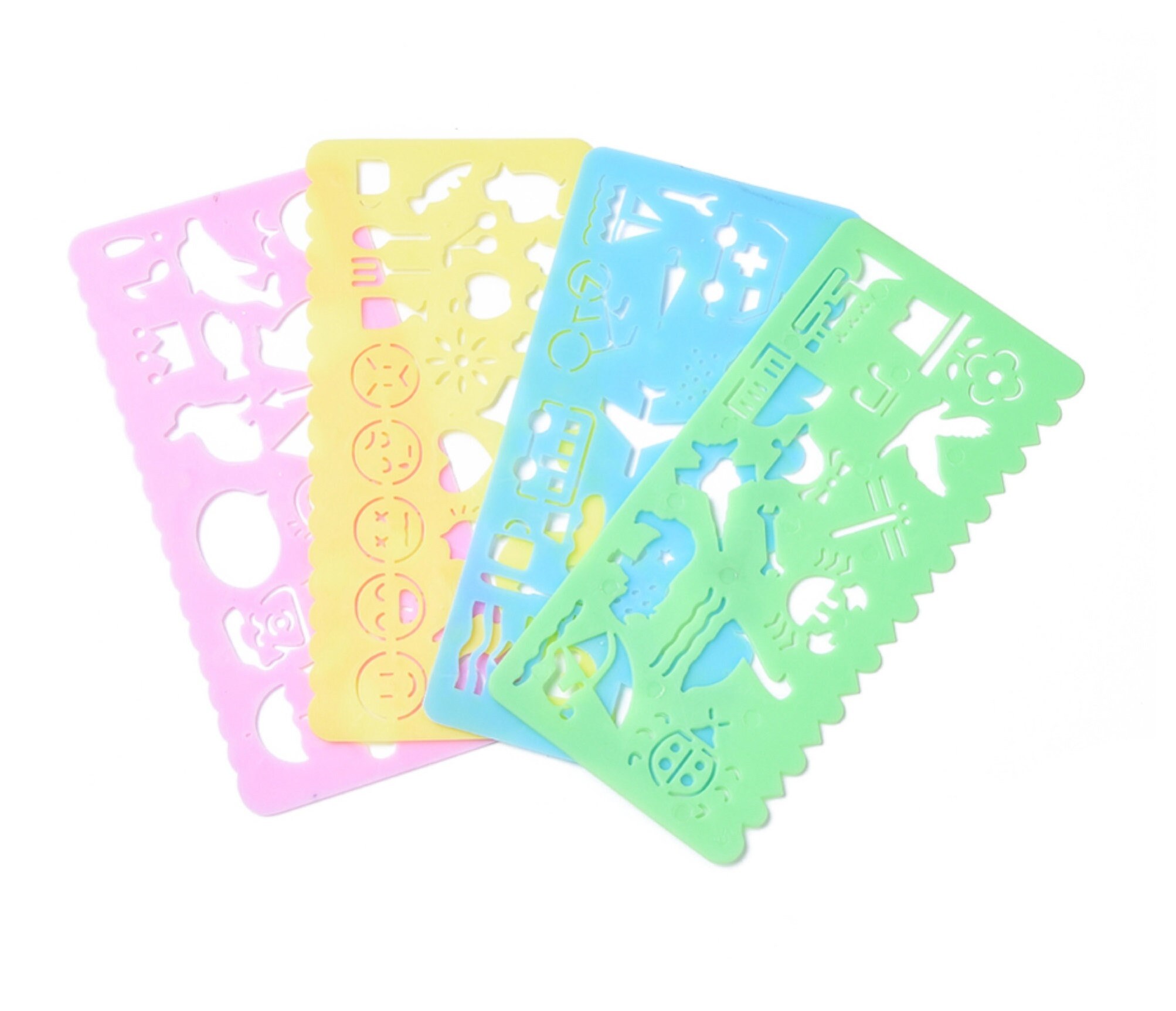 Stencil Set With 4 Stencils With a Variety of Designs - Etsy