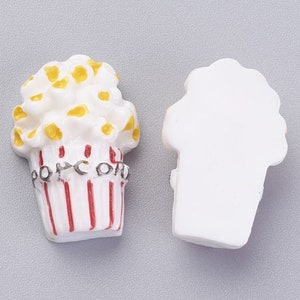 Miniature Resin Food Set Cabochons, Comes With 40 Pieces French Fries ...