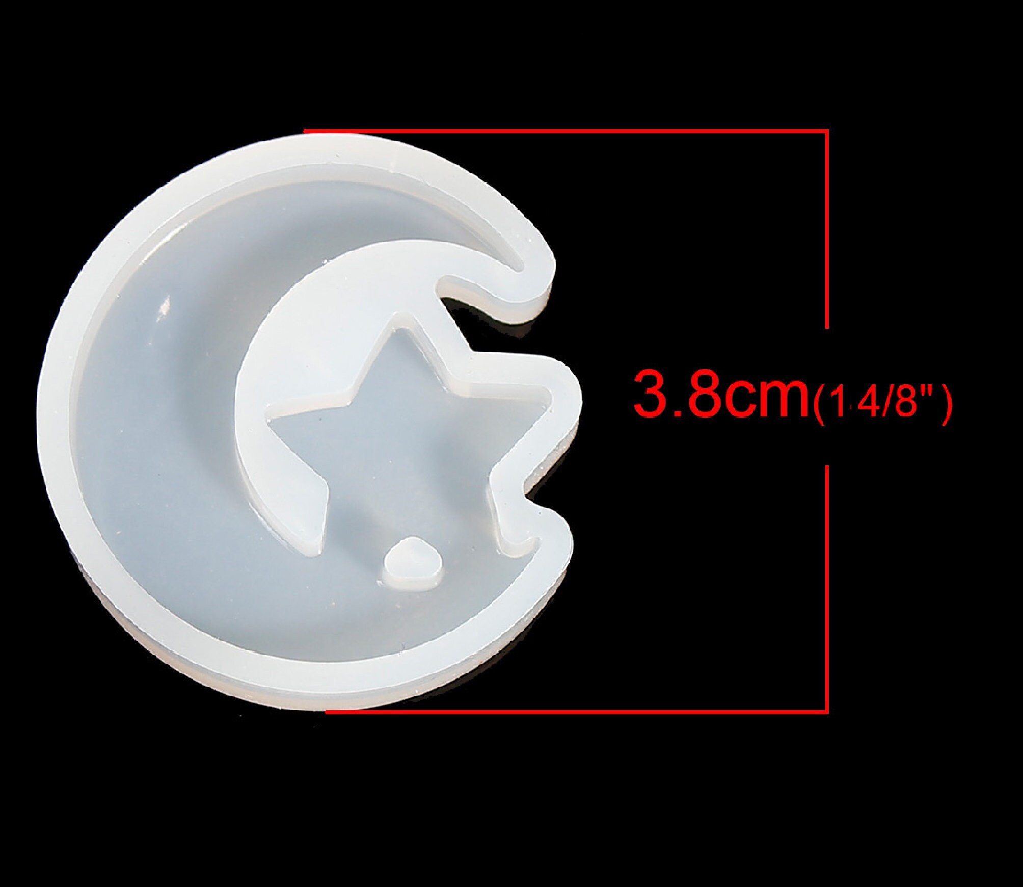 Star and Moon Silicone Mold Use With Resin to Make a - Etsy