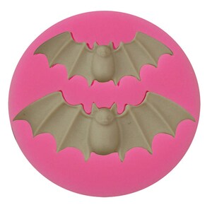 Bat Silicone Mold, Halloween Mold, Rodent Mold, Resin Bat, Fondant Bat ...