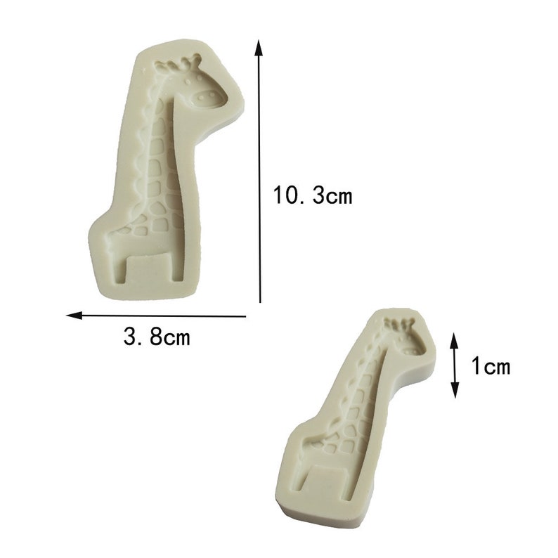 Giraffe Silicone Mold for Cake Decorating and Chocolate or - Etsy