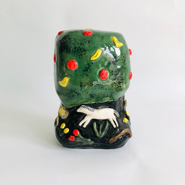 Mini Ceramic Animals - Etsy