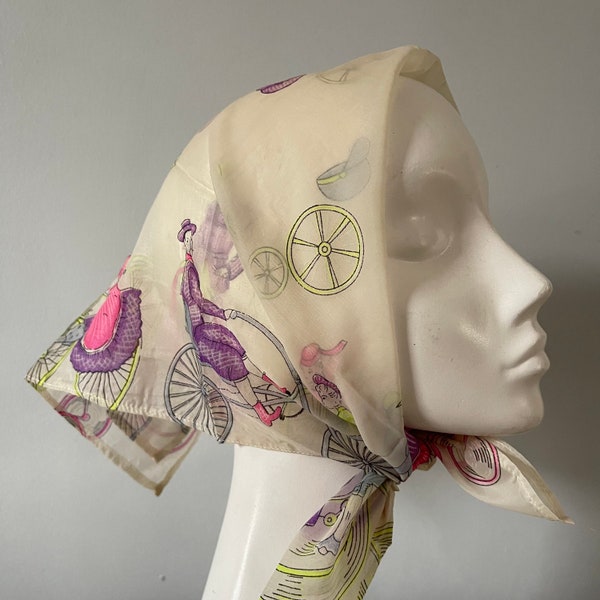 1950s Head Scarf - Etsy