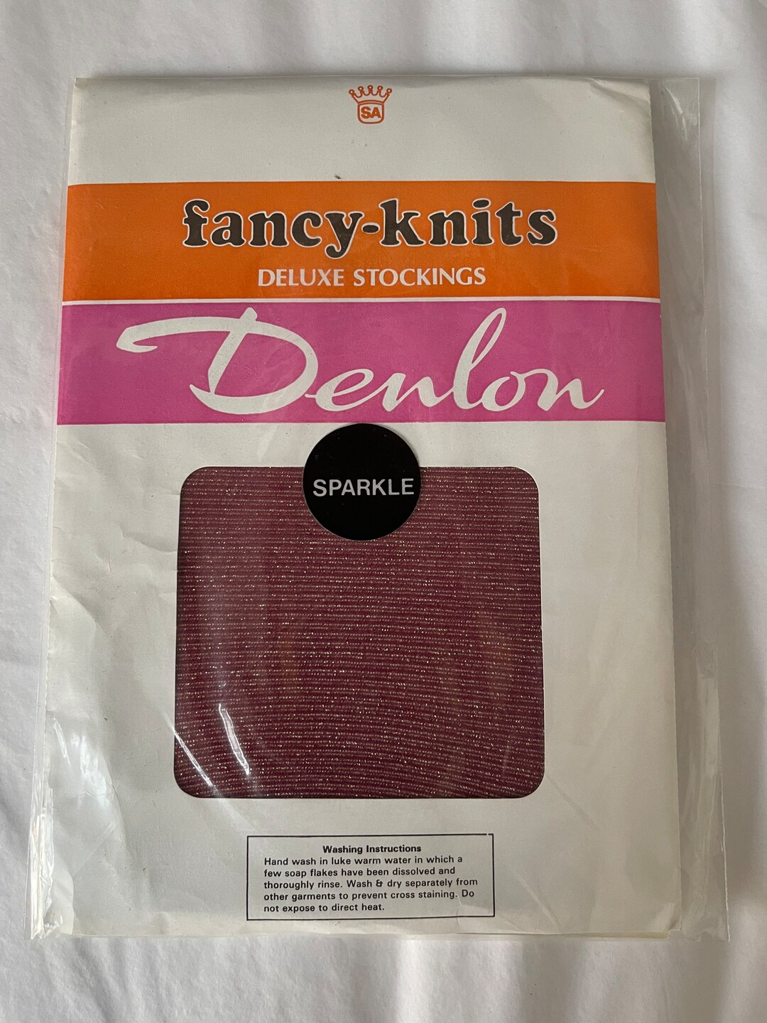 Vintage Stockings, Vintage Pantyhose, Knee Highs, 70s, Sparkly, Red ...