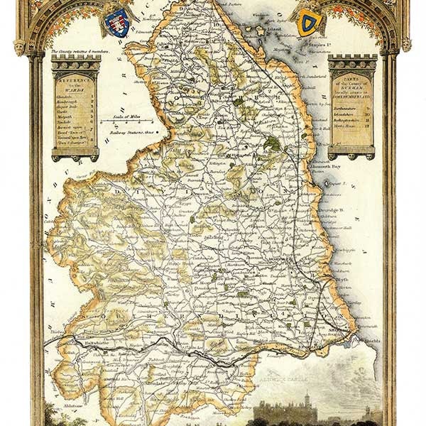 Old English Map - Etsy