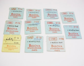 Bulova Watch Parts - Etsy