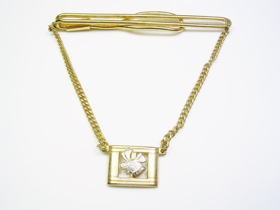 SWANK Tie Chain Loyal Order of the Moose vintage Tie … - Gem
