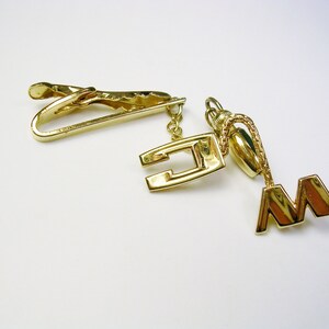 Vintage HICKOK Monogram Tie Pin, Initial WC Tie Tack, Necktie Clip ...