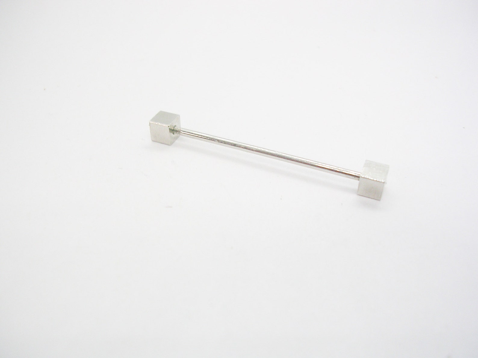 Vintage Collar Bar Silver Collar Pin Formal Wear Man Shirt - Etsy