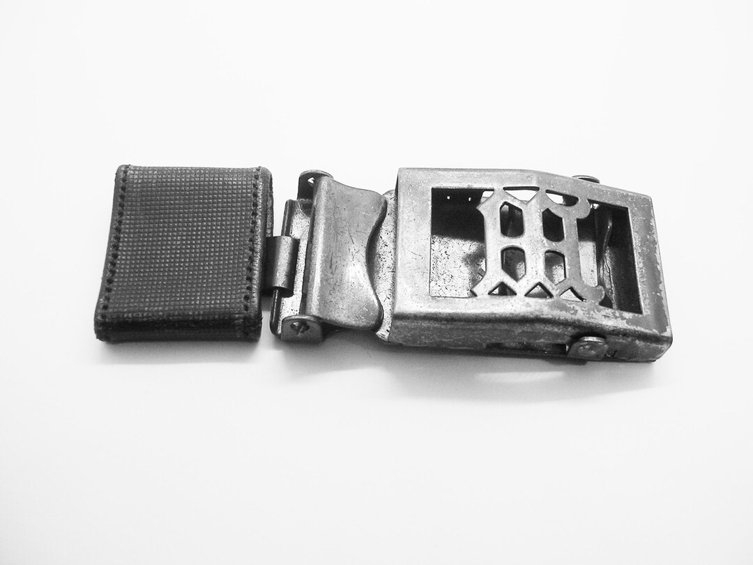 Antique Vintage Initial M Belt Buckle Old English Letter Lock Fast - Etsy